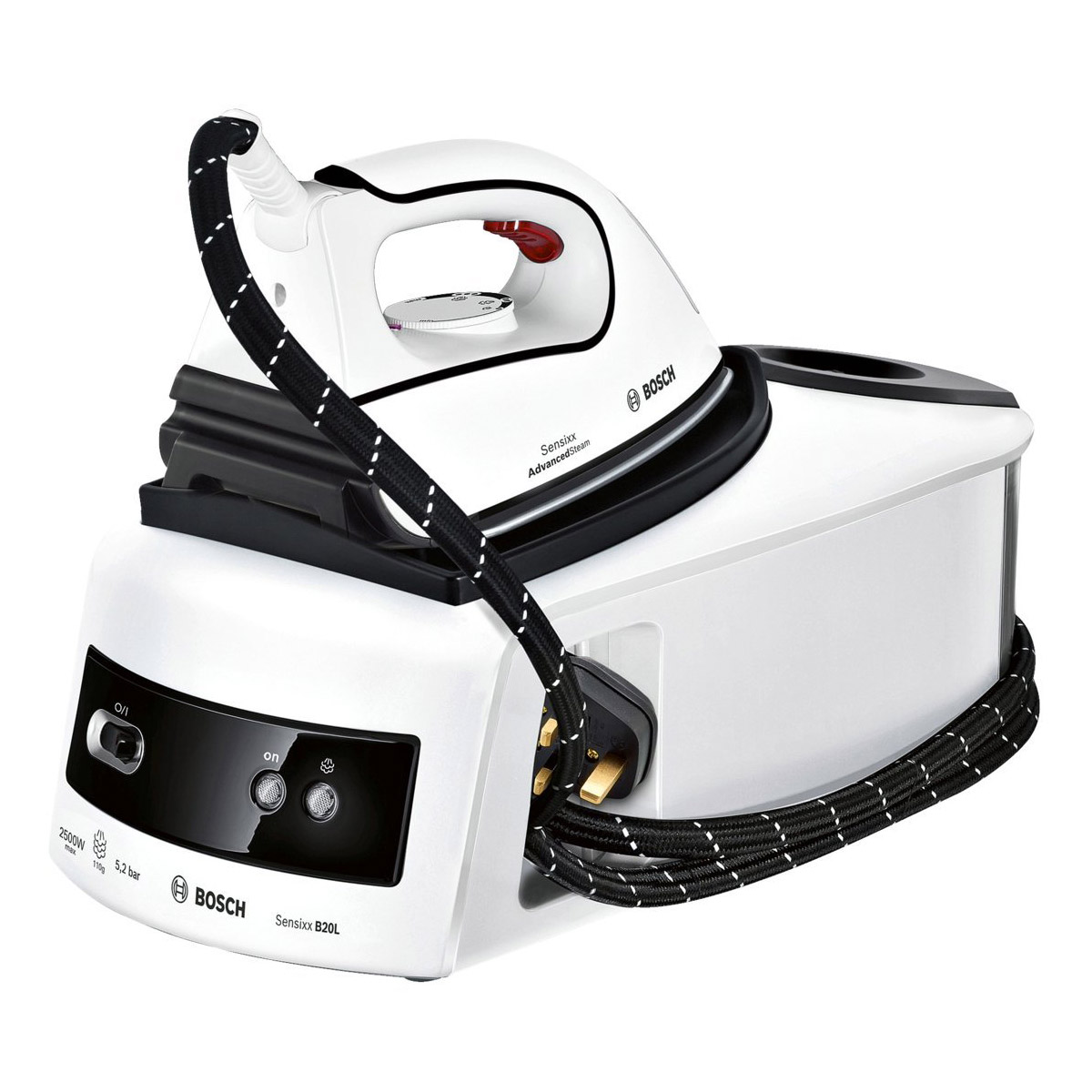 Bosch TDS2020GB Sensixx Advanced Steam Generator Iron, 2500w 5.2 bar