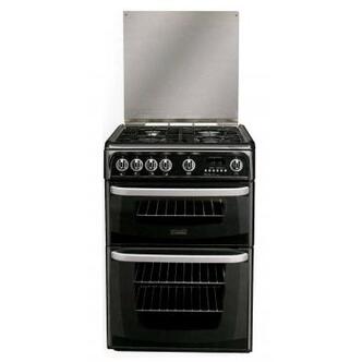 Cannon Ch60gcik 60cm Carrick Gas Cooker In Black Double Oven | Podblab
