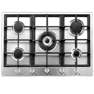 Baumatic Bhg710 5ss 70cm 5 Burner Gas Hob In Stainless Steel Fsd | Blogbuzz