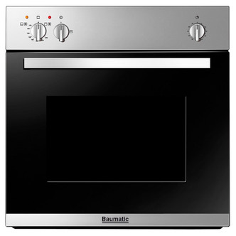 Baumatic Bo620 5ss 60cm Gas Oven In Stainless Steel | Skigen