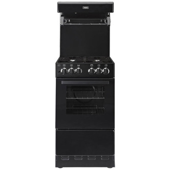 Valor V50hlg Blk 50cm High Level Grill Gas Cooker In Black | Kabox