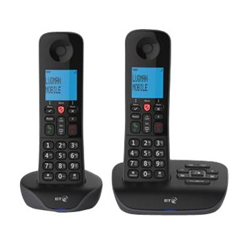 BT 090658 BT Essential Phone with Answer Machine Twin Handset