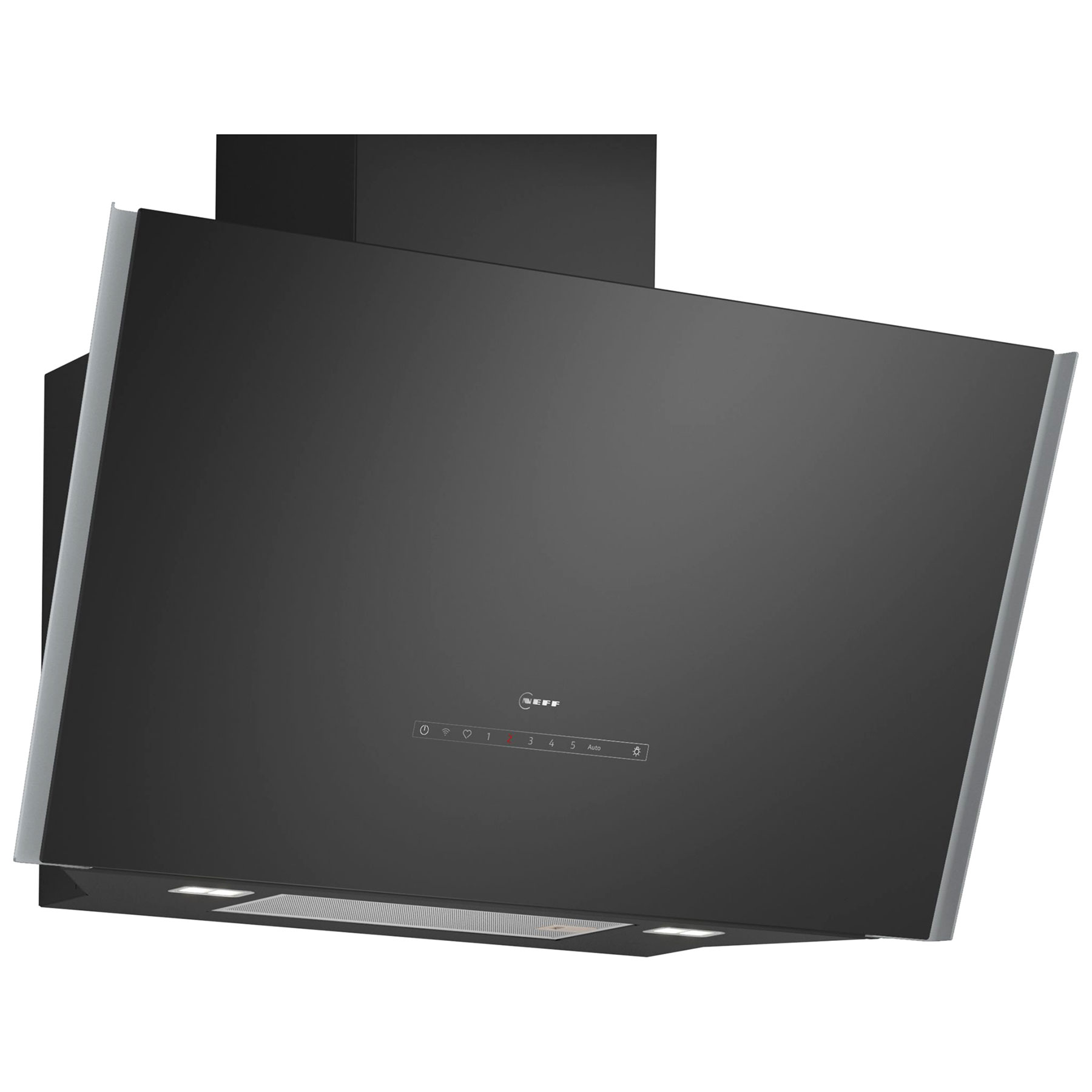 Neff D95IMT1N0B 90cm Wide Angled Cooker Hood With Perimeter Extraction ...