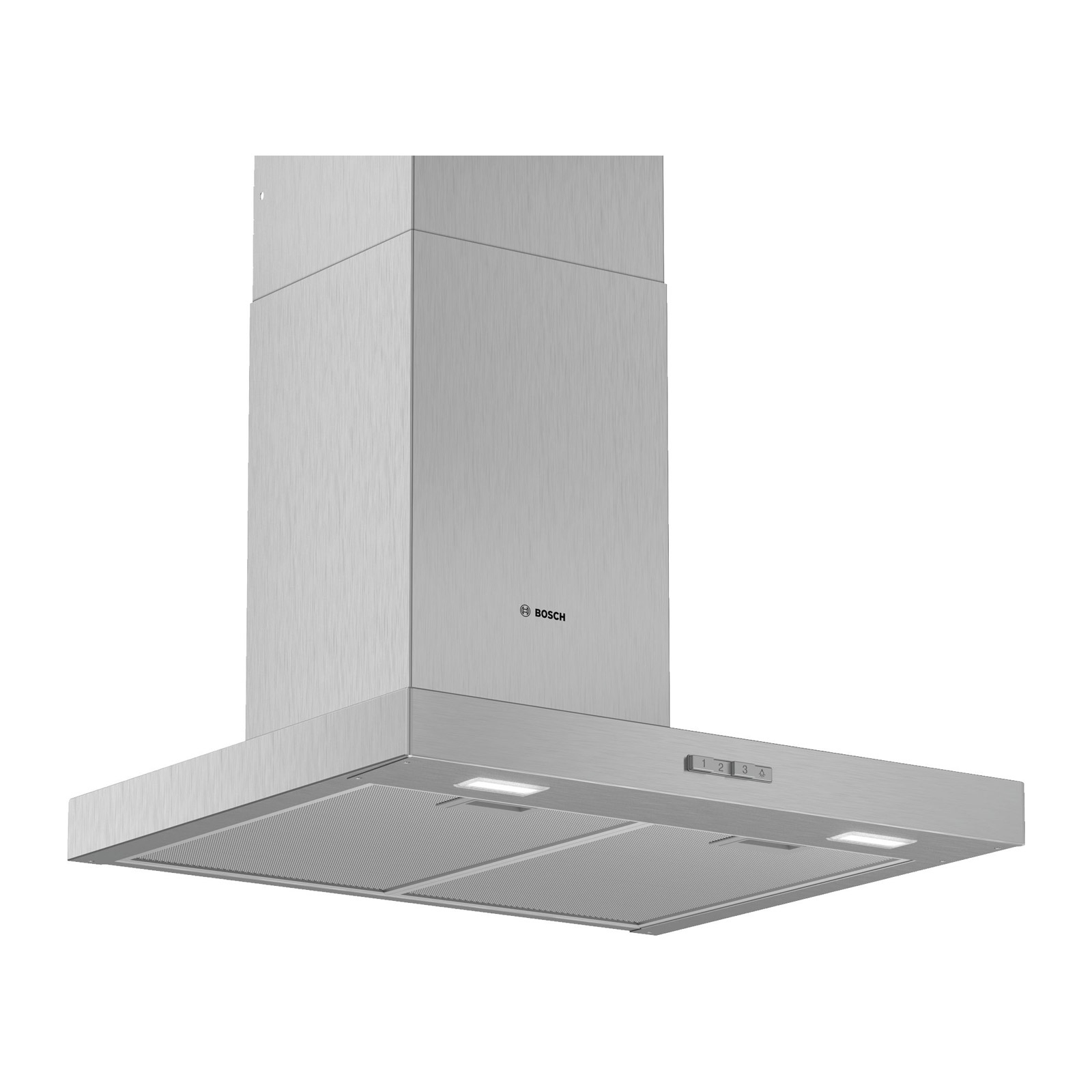 Bosch DWB64BC50B Series 2 60cm Slimline Box Design Hood Brushed Steel