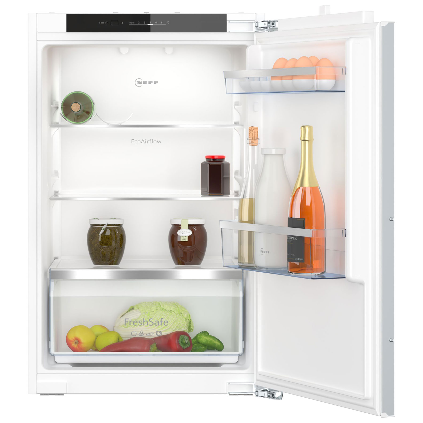 Neff KI1212FE0 N50 87cm High Integrated Undercounter Fridge 54cm Wide