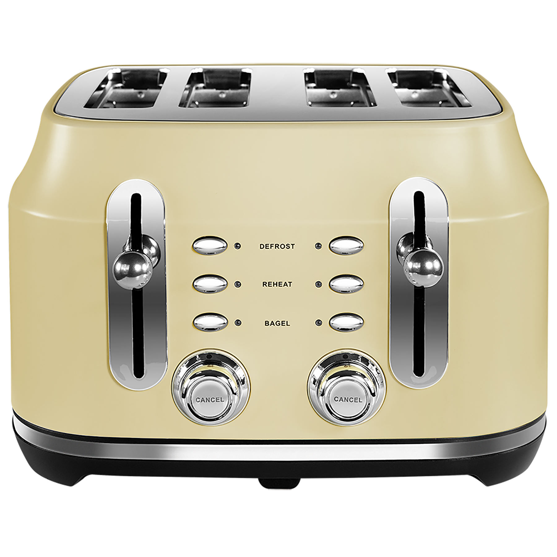 Rangemaster RMCL4S201CM Classic 4 Slice Toaster in Cream