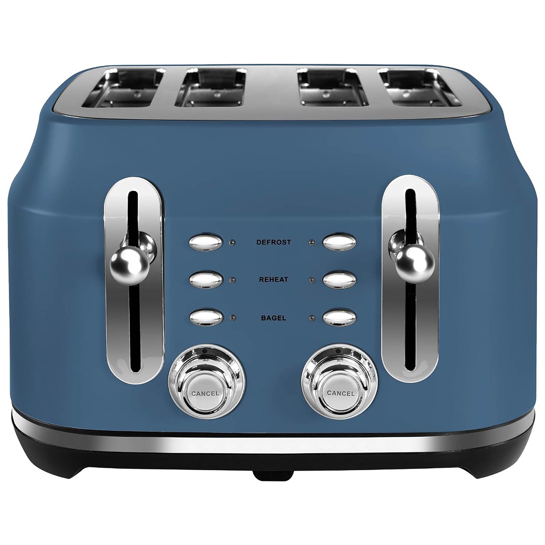 Rangemaster RMCL4S201SB Classic 4 Slice Toaster in Stone Blue