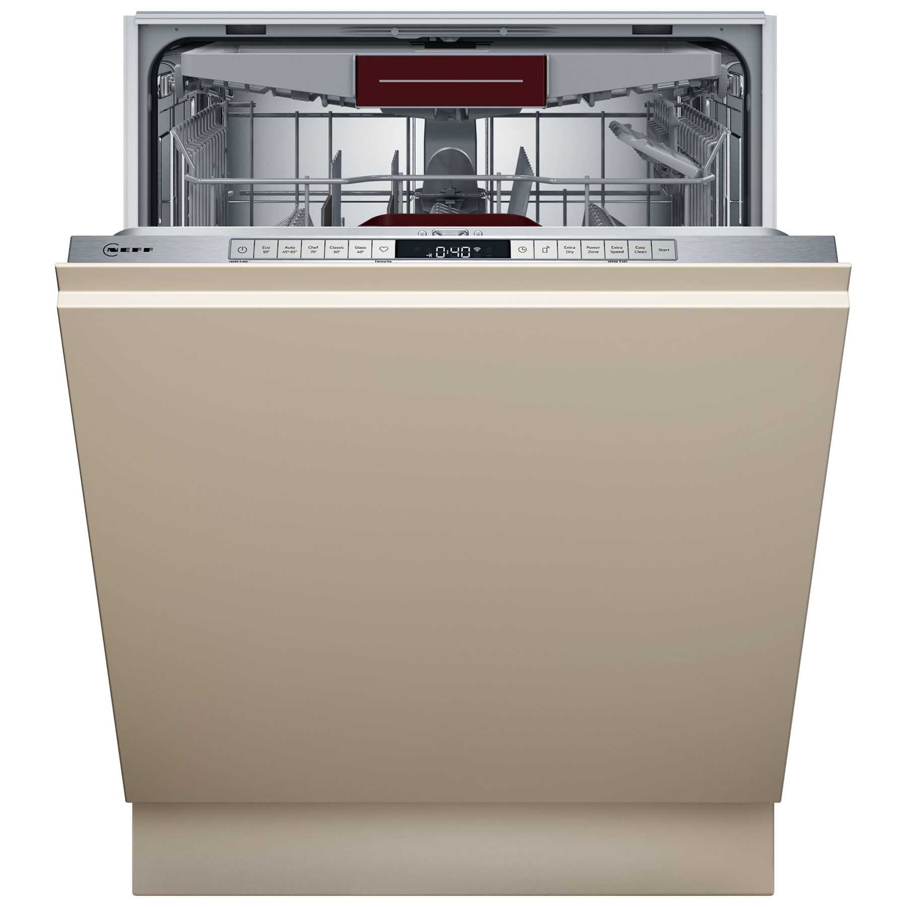 Neff S155HVX00G N50 60cm Fully Integrated Dishwasher 14 Place D Rated
