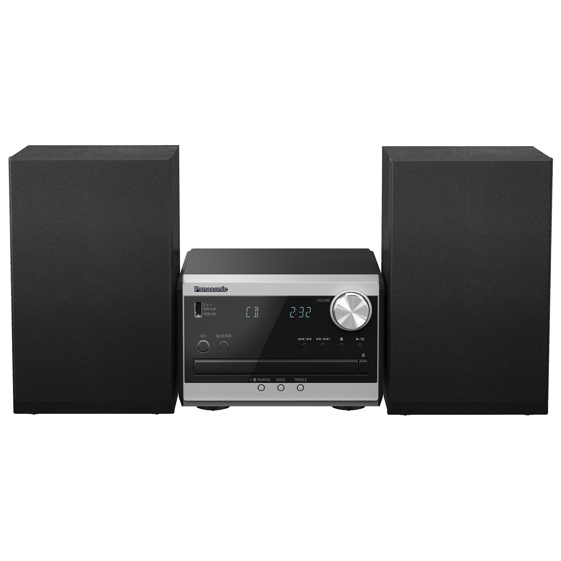 Panasonic SC-PM272EB-S Micro HiFi System with Bluetooth CD DAB+/FM ...
