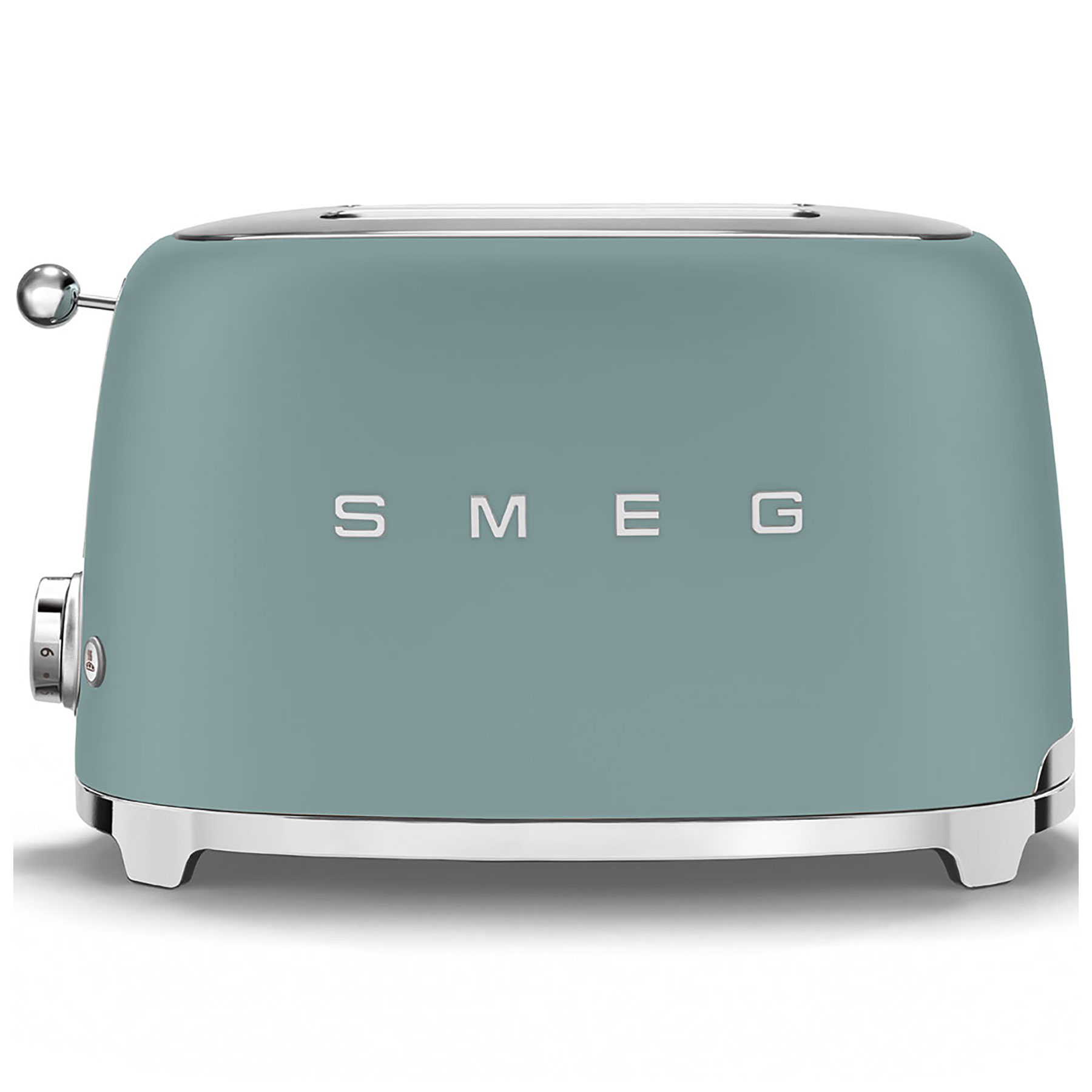 Smeg TSF01EGMUK Retro Style 2 Slice Toaster in Matte Emerald Green