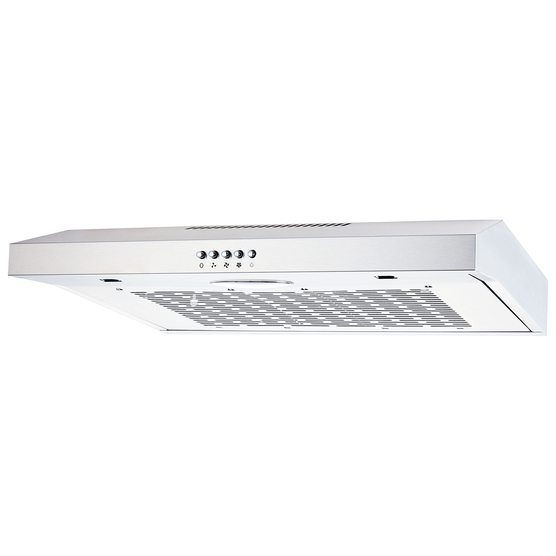 Culina UBSVH60SS 60cm Visor Extractor Hood in St/Steel 3 Speed Fan